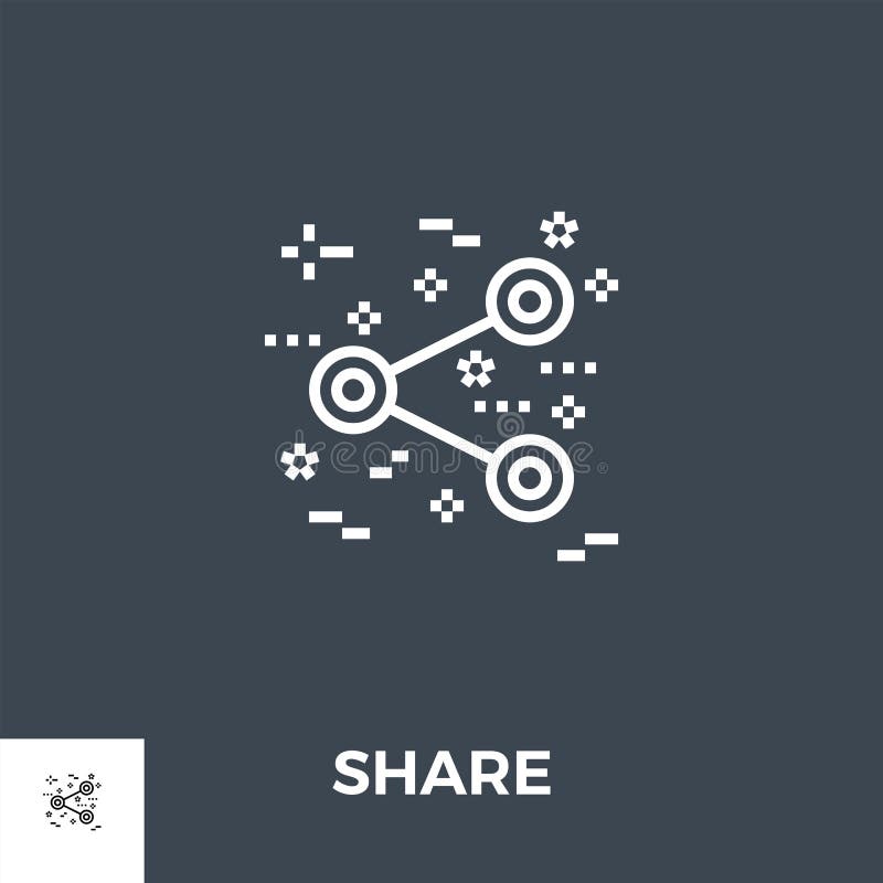 Share symbol. stock vector. Illustration of open, navigation - 92002766