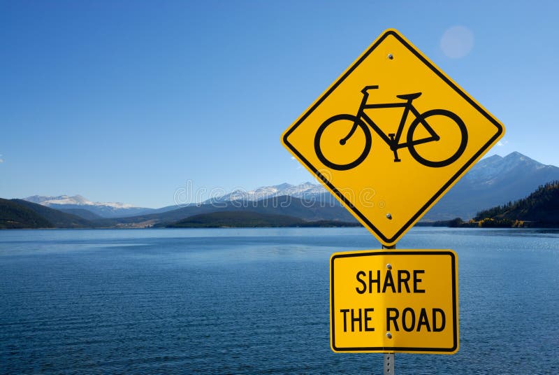 Share the road stock photo. Image of interesting, sunny - 9583890