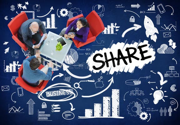 Share Sharing Connection Online Communication Networking Concept Stock ...