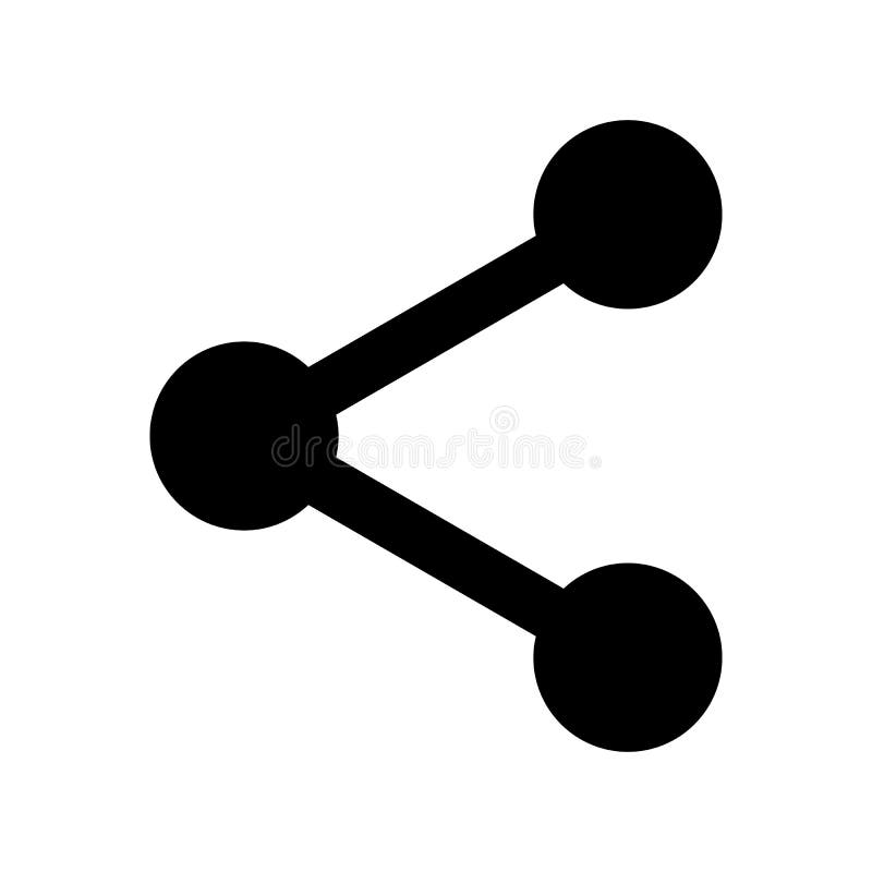 Share Sharing Icon. Social Networking Service Symbol Vector ...