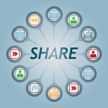 Share Sign Stock Illustrations – 90,395 Share Sign Stock Illustrations ...