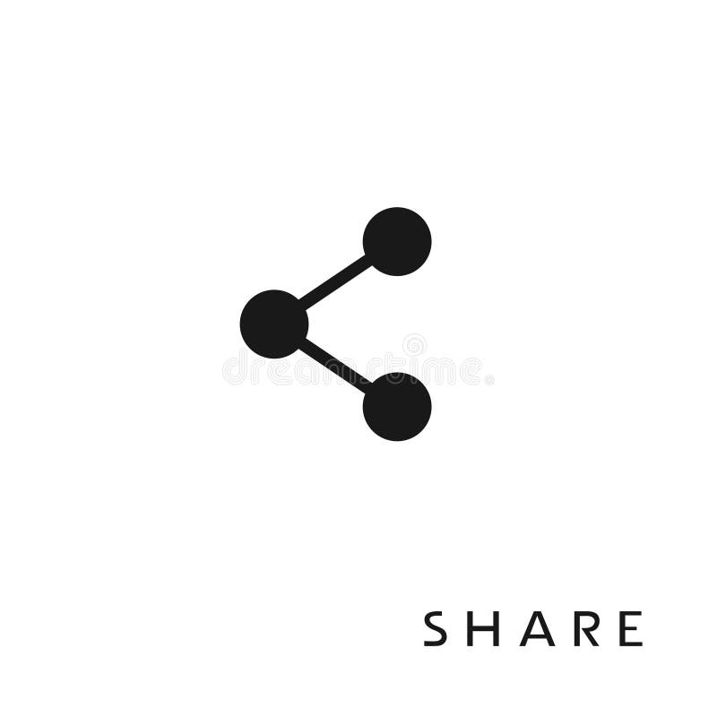 Share symbol design stock vector. Illustration of share - 292579986