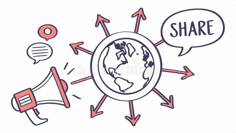 Share Symbol Global Network, Social Media and Connection for Internet ...