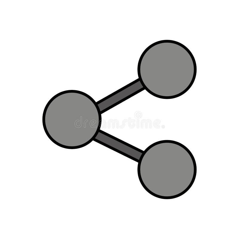 Share symbol social media stock vector. Illustration of social - 284023408