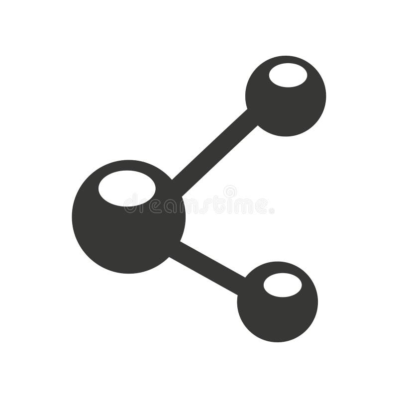Share symbol isolated icon stock illustration. Illustration of social ...