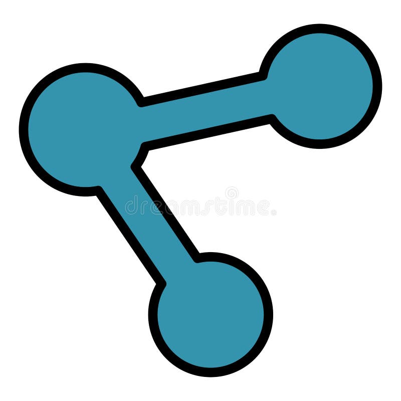 Share symbol isolated icon stock vector. Illustration of recovery ...