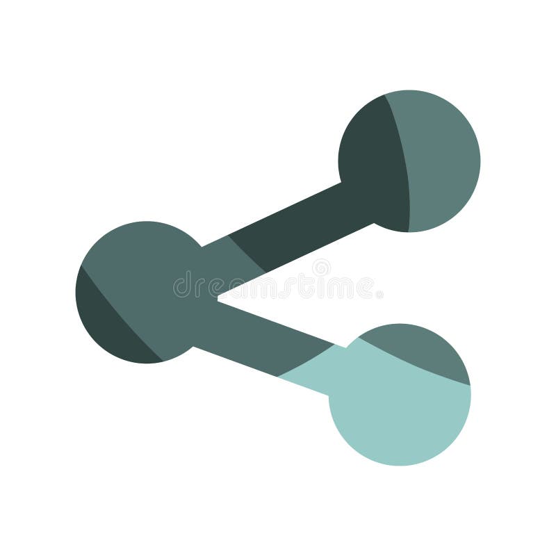 Share symbol isolated icon stock vector. Illustration of design - 81704508