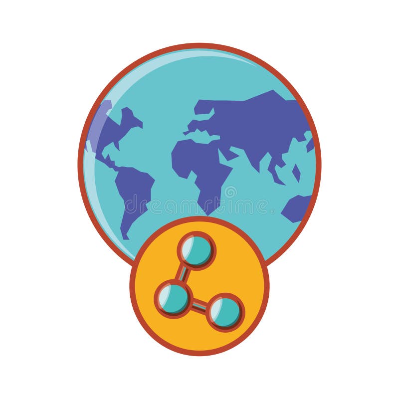 Share symbol icon stock vector. Illustration of media - 110602487