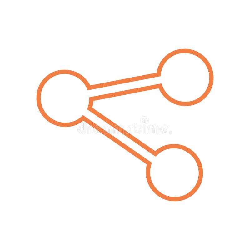 Share symbol social media stock vector. Illustration of social - 284023408