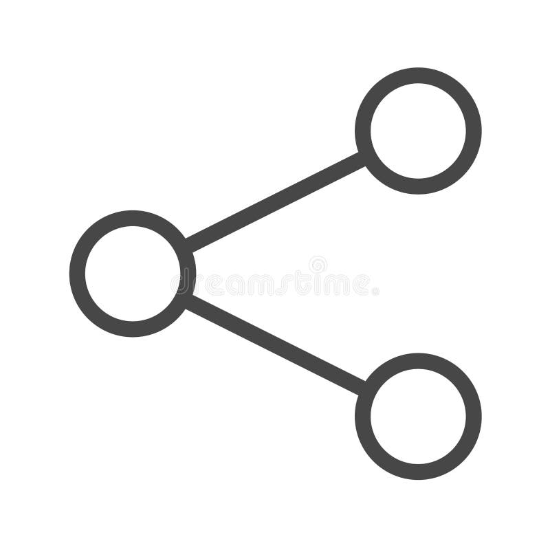 Share symbol icon flat stock vector. Illustration of data - 89761285