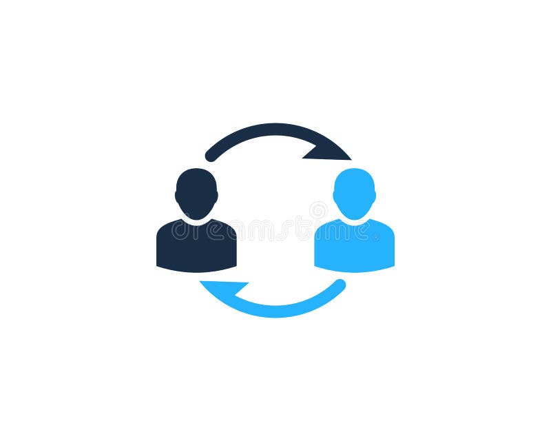 Computer PC User Icon Logo Design Element Stock Vector - Illustration ...