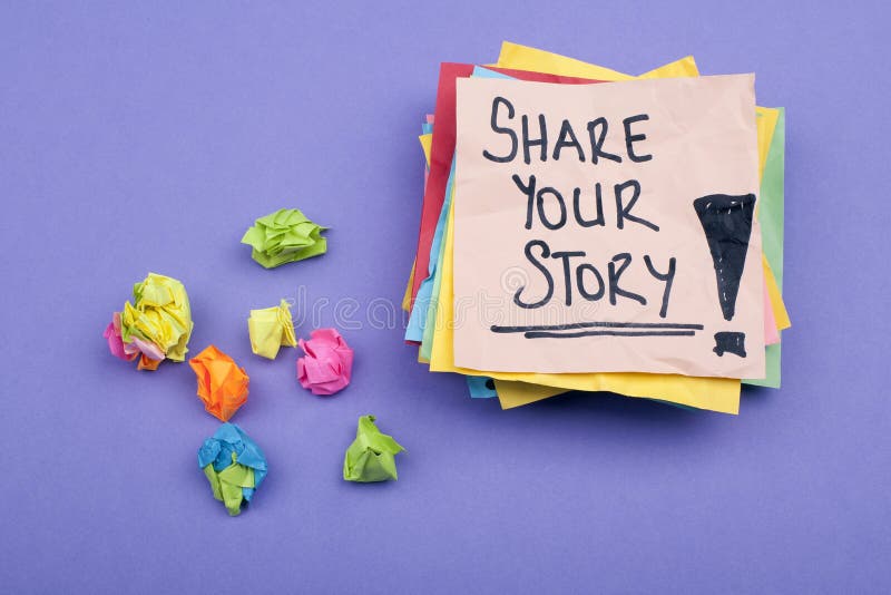 Share Your Story stock photo. Image of connection, blog - 45771146
