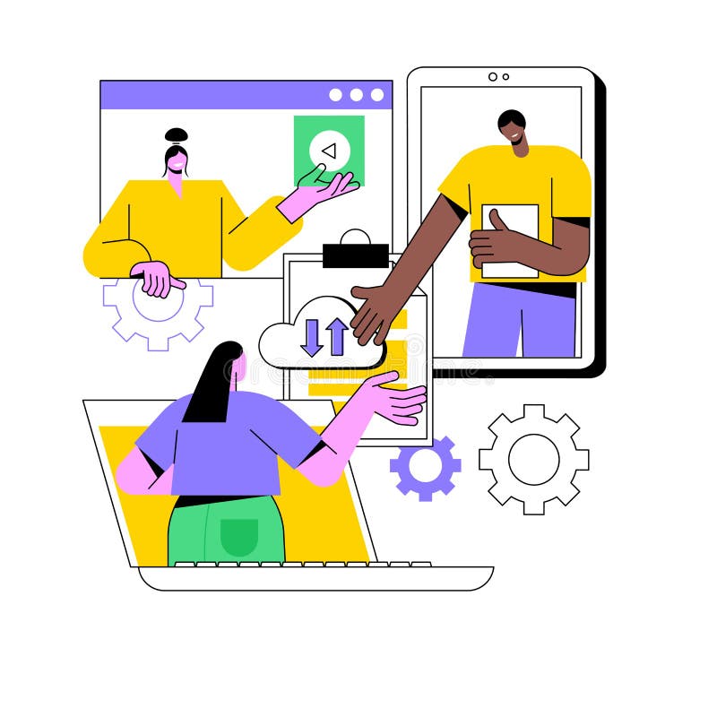 Platform Collaboration Icon Stock Illustrations – 233 Platform ...