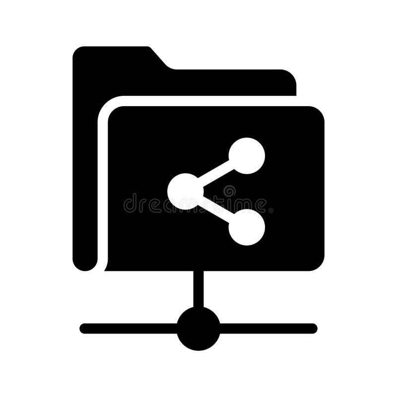 Network Folder stock vector. Illustration of icon, archive - 332532691 Network Folder stock vector. Illustration of icon, archive - 332532691
