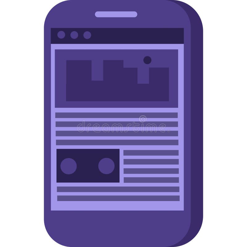 Shared Hosting Icon Portable Mobile Tablet Vector Stock Illustration ...