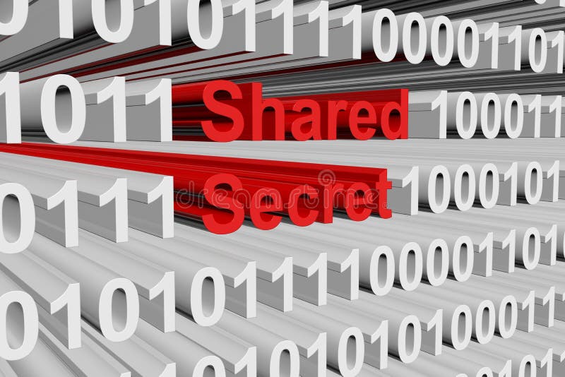 Shared secret stock illustration. Illustration of technology - 86716126