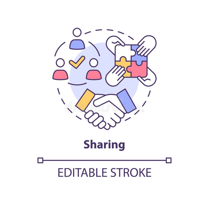 Sharing concept icon stock vector. Illustration of skillsharing - 234798724 Sharing concept icon stock vector. Illustration of skillsharing - 234798724