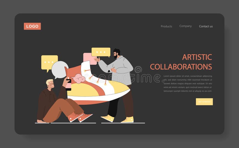 Sharing Culture. Flat Vector Illustration Stock Vector - Illustration ...