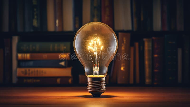 Sharing data light bulb stock illustration. Illustration of reminder ...