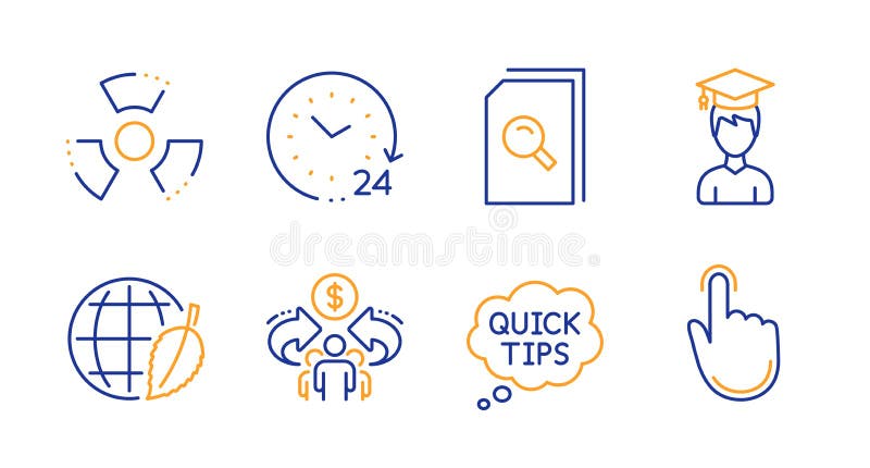 Sharing Economy, 24 Hours and Quick Tips Icons Set. Student, Search ... Sharing Economy, 24 Hours and Quick Tips Icons Set. Student, Search ...