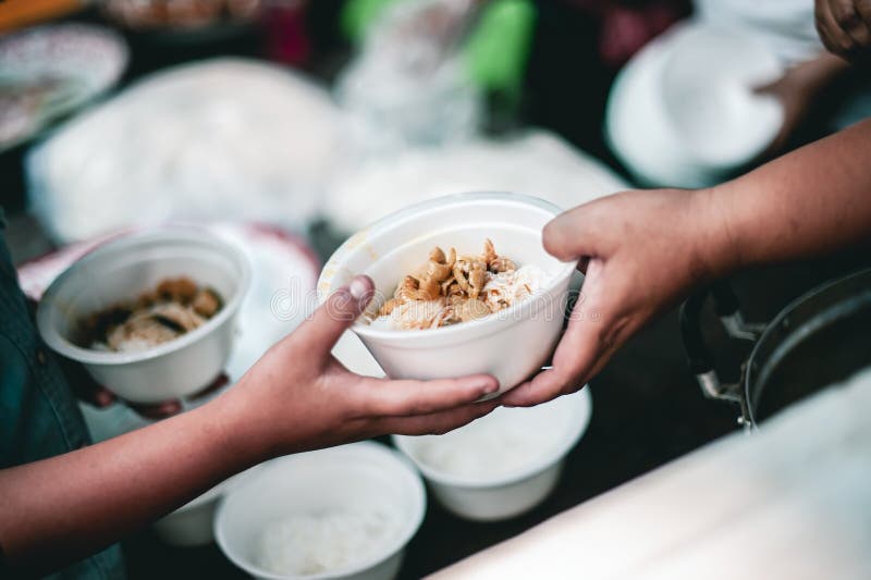 Sharing Food with the Poor: Ideas for Helping with Hunger Problems Stock Image - Image of hunger ...
