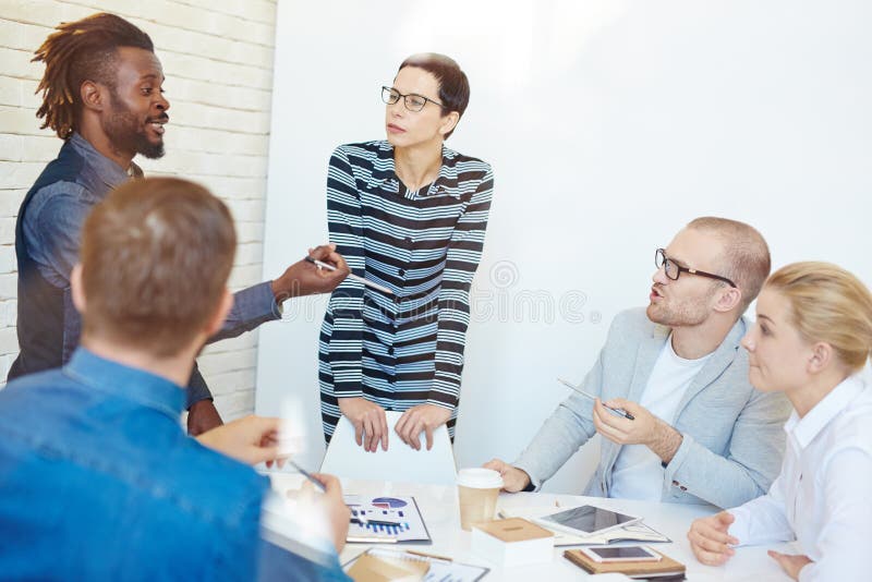 Sharing ideas stock photo. Image of idea, business, planning - 73906366