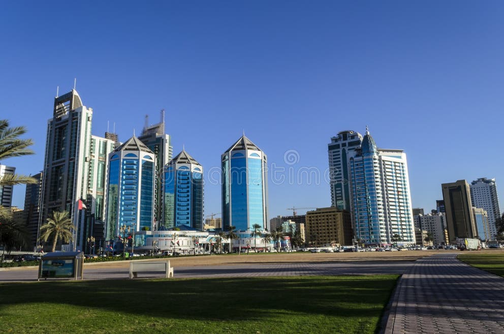 Sharjah UAE fotografia editorial. Imagem de cristal, unido - 48651007