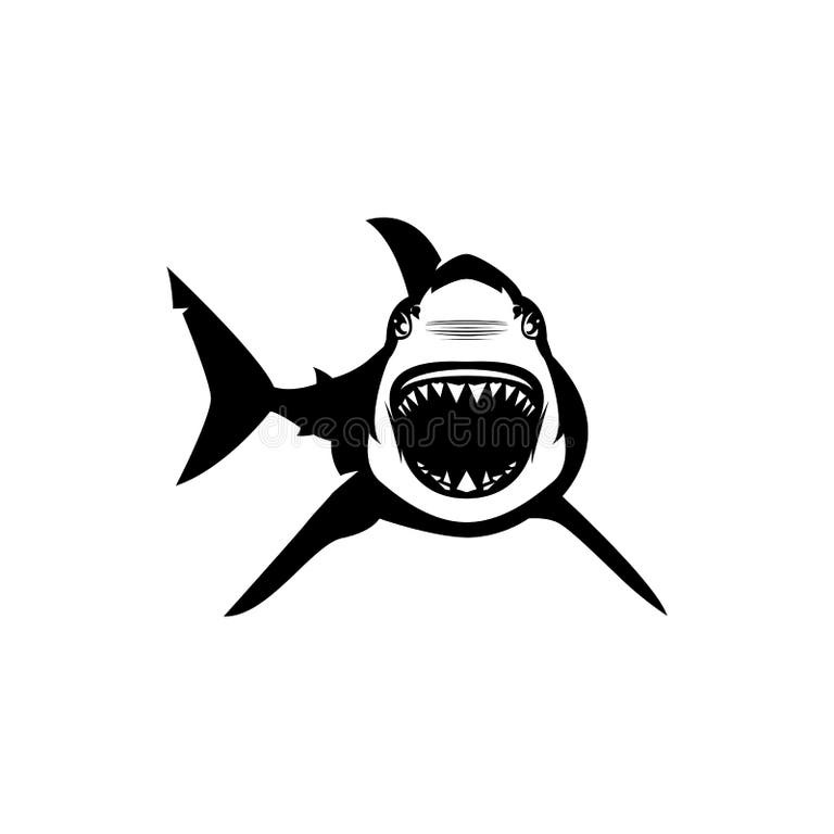 Shark Open Mouth Icon Stock Illustrations – 423 Shark Open Mouth Icon ...