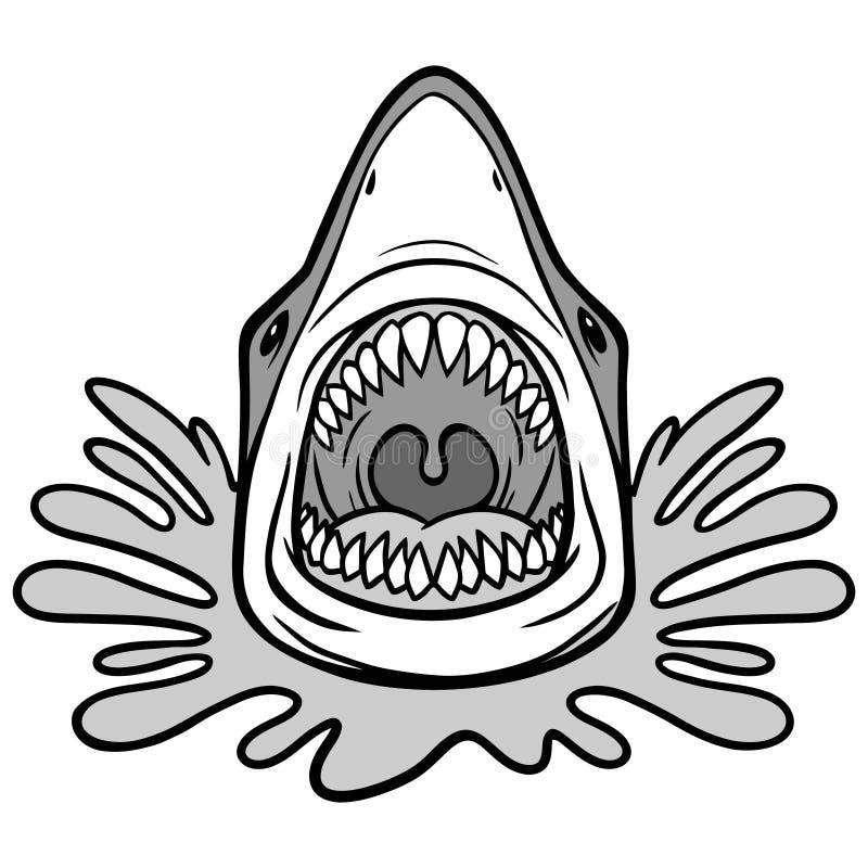 Shark Bite Illustration