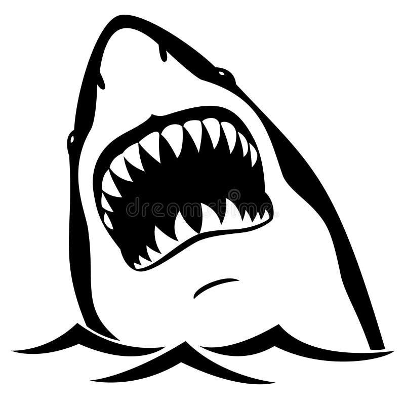 Shark Jaw Vector