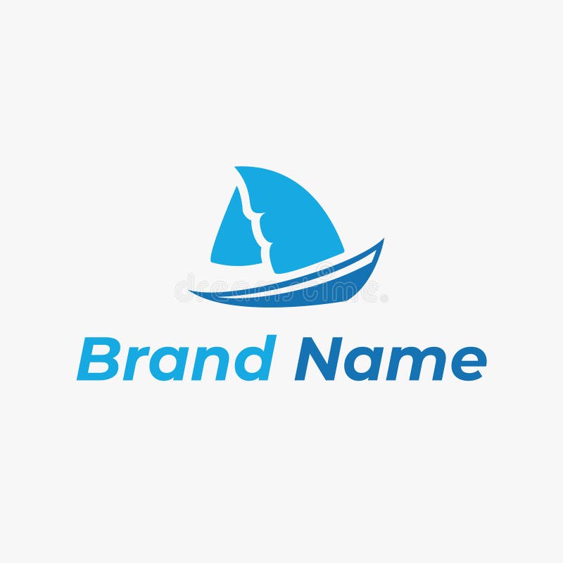 Shark Boat stock vector. Illustration of sailing, sailor - 32696427