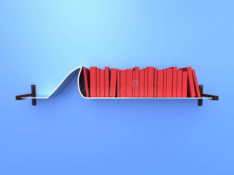 Shark Fin Shelf stock illustration. Illustration of living - 28654353