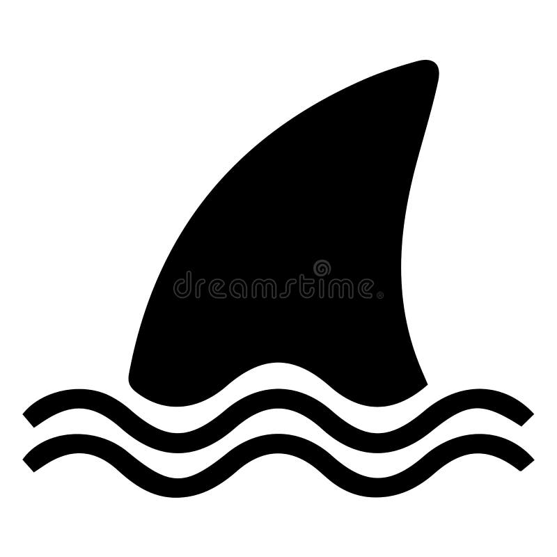 Shark Fin Simple Stock Illustrations – 1,798 Shark Fin Simple Stock ...