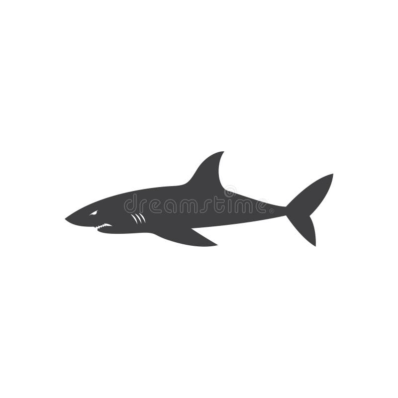 Shark Icon Design Template Vector Isolated Illustration Stock ...