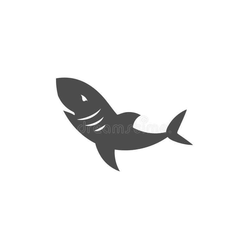 Shark Icon Design Template Vector Isolated Illustration Stock Vector ...