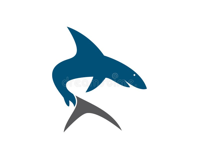 Shark vector icon stock vector. Illustration of marine - 133167560