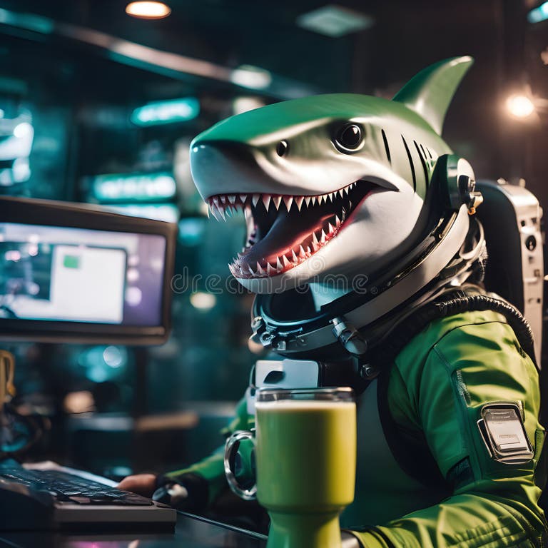 Computer Shark Stock Illustrations – 1,007 Computer Shark Stock ...