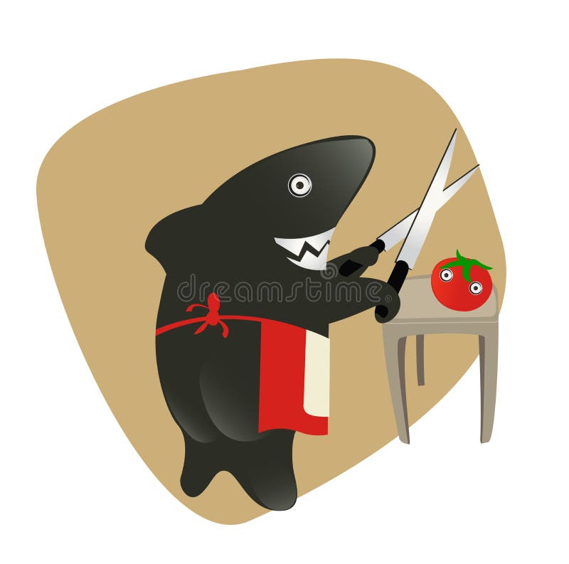 Shark Sharpening Stock Illustrations – 2 Shark Sharpening Stock ...