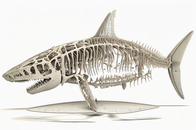 Shark Jaw Bone Stock Illustrations – 75 Shark Jaw Bone Stock ...