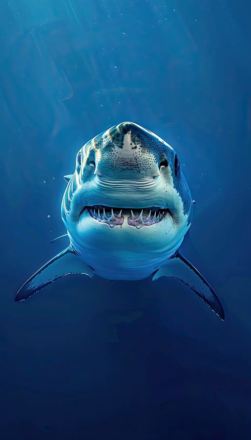 Shark Smiling at the Camera Mobile Smartphone Wallpaper Lockscreen ...