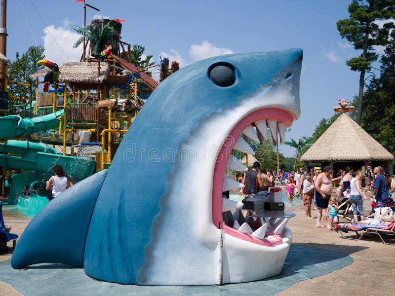 Shark Snack Shack editorial stock image. Image of canobie - 20807649
