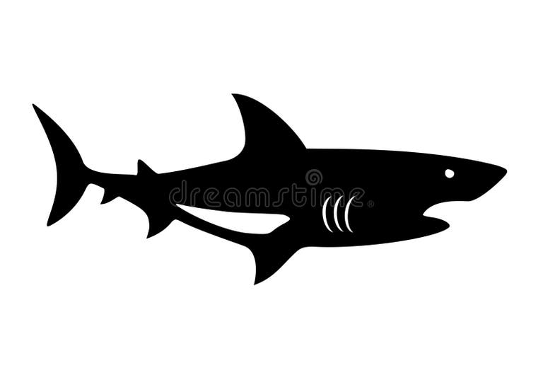 Shark symbol design stock vector. Illustration of element - 303207271
