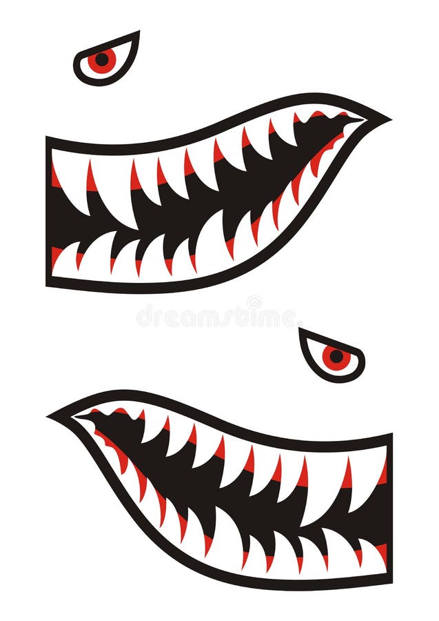 Shark Tooth Vector