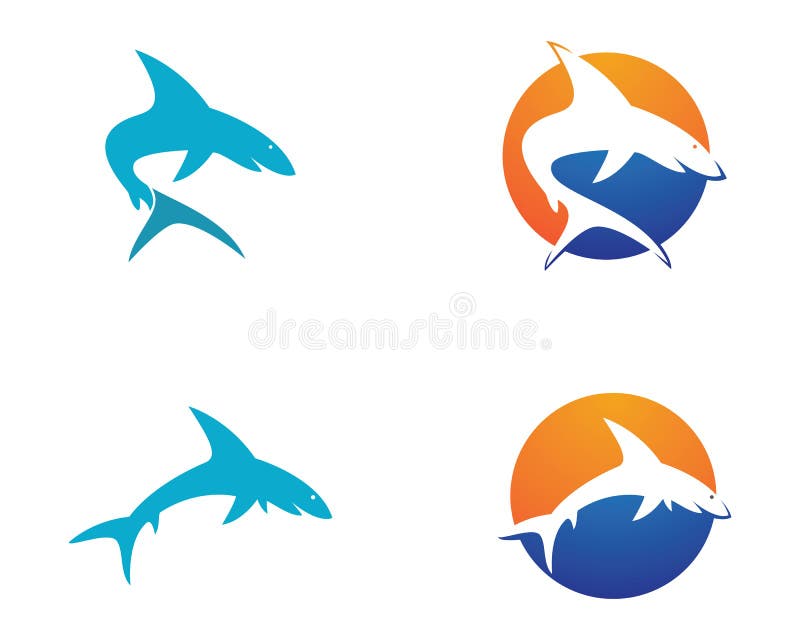 Shark vector icon stock vector. Illustration of marine - 133167560