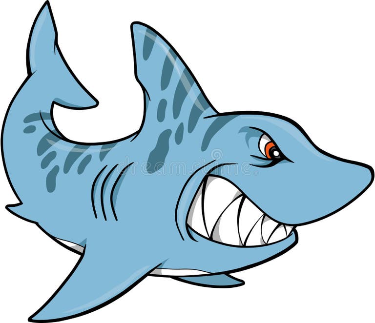 Mean Shark Stock Illustrations – 156 Mean Shark Stock Illustrations ...