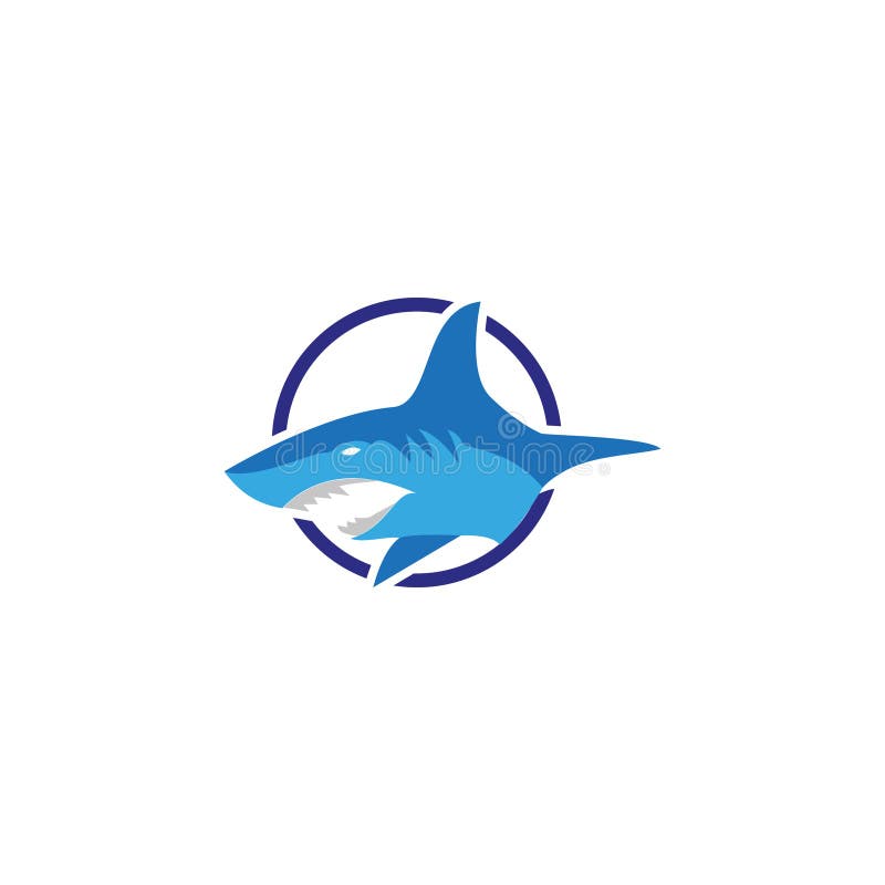 Shark Vector Illustration for Icon,symbol or Logo Stock Vector ...