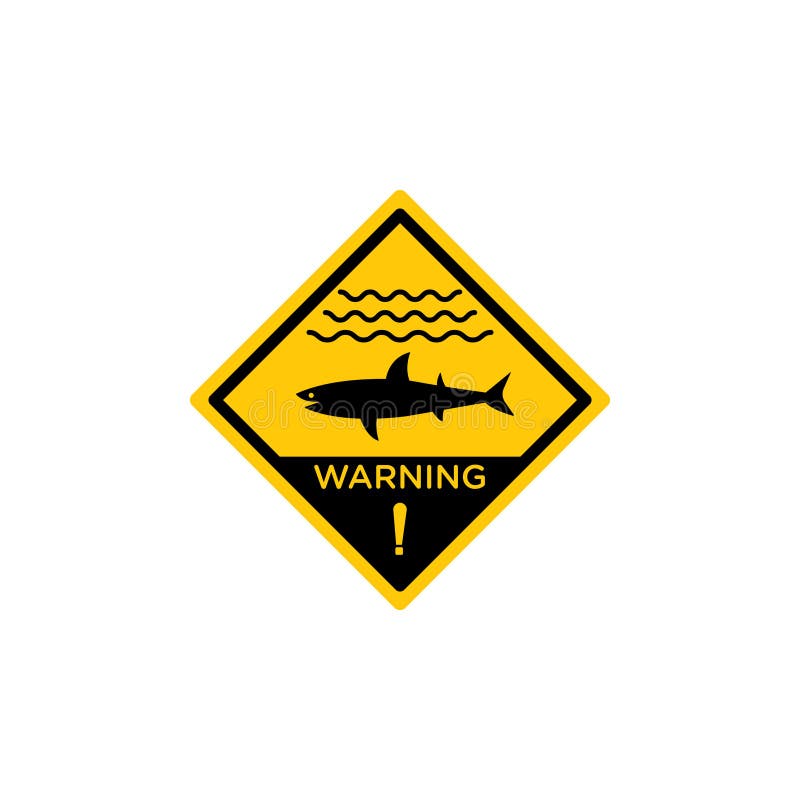Shark Warning Stock Illustrations – 1,143 Shark Warning Stock ...
