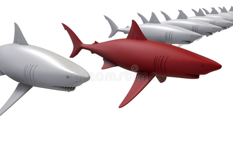 Targeted Shark Stock Illustrations – 1 Targeted Shark Stock ...