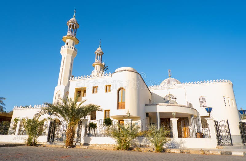 Sharm El Sheikh, Egypt, March 12, 2025: Beautiful Rahman Mosque in ...