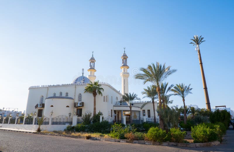 Sharm El Sheikh, Egypt, March 12, 2025: Beautiful Rahman Mosque in ...
